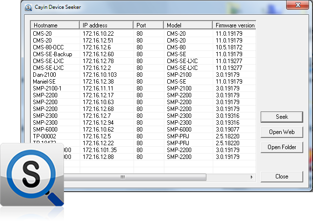 CAYIN Tech | CAYIN Device Seeker | Digital Signage Software Tool